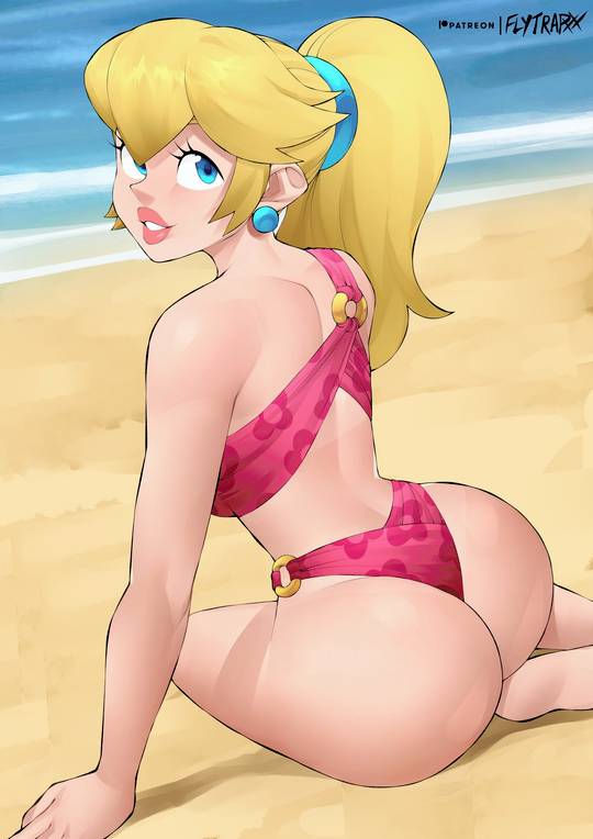 Princess Peach - A Peachy Summer (FLY) [Super Mario Bros.] | Scrolller