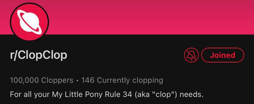 r/ClopClop Hits 100k Cloppers! | Scrolller
