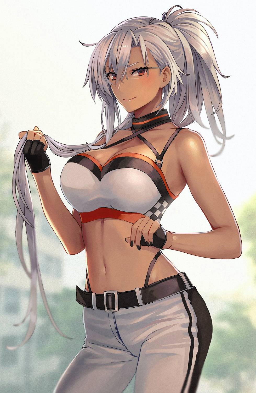 Race queen Musashi (skchkko)[Kancolle] | Scrolller