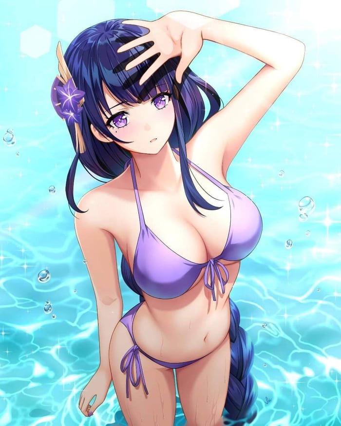 Raiden Shogun and her perfect curves.. | Scrolller