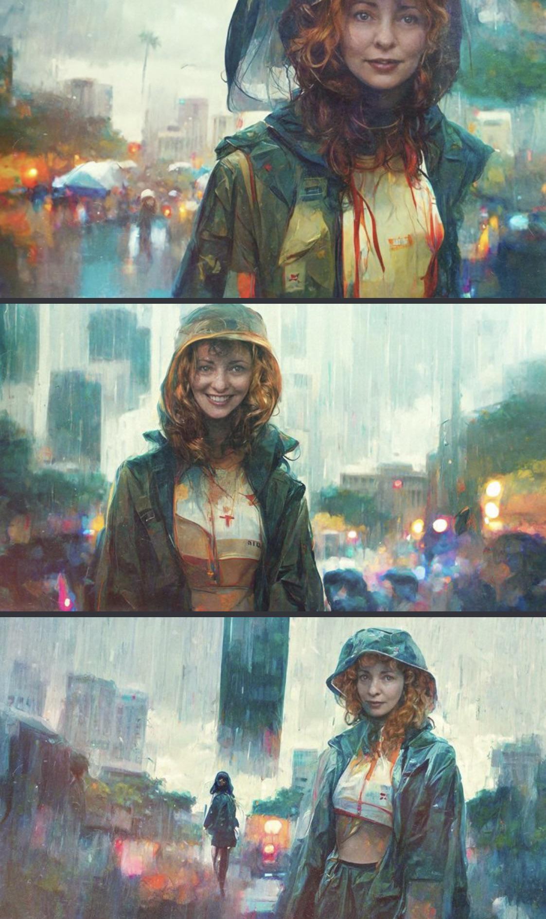 Rainy day photo shoot | Scrolller