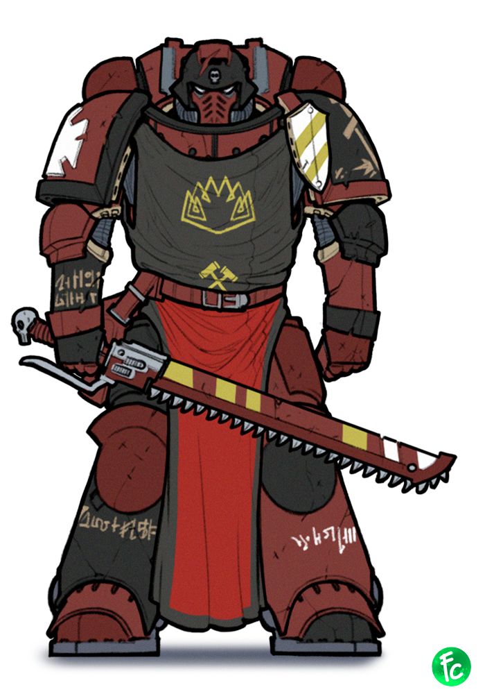 Red Blade Intercessor by Lord Carmi (Patreon Reward) | Scrolller