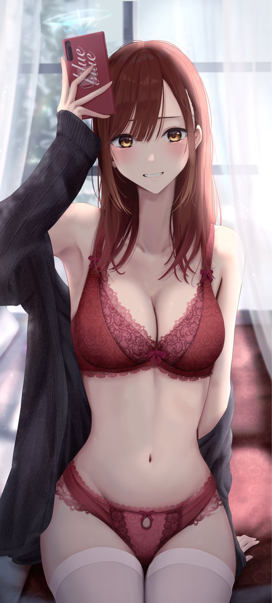 Red Lace Lingerie [Artist's Original] | Scrolller