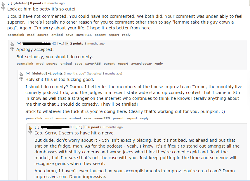 Redditor brags about his minor accomplishments, gets rekt | Scrolller