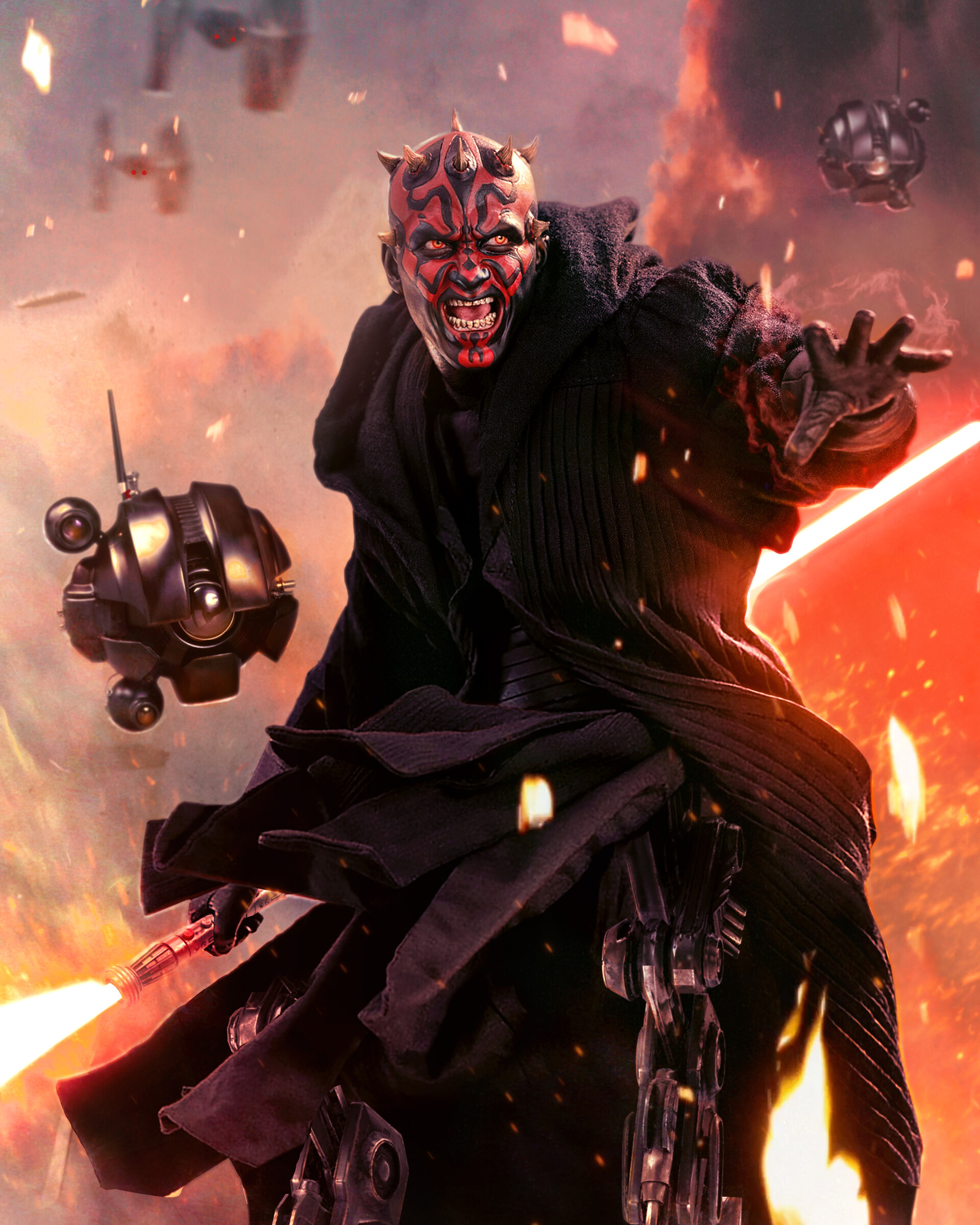 Revenge of Darth Maul by Shaun Jonas | Scrolller