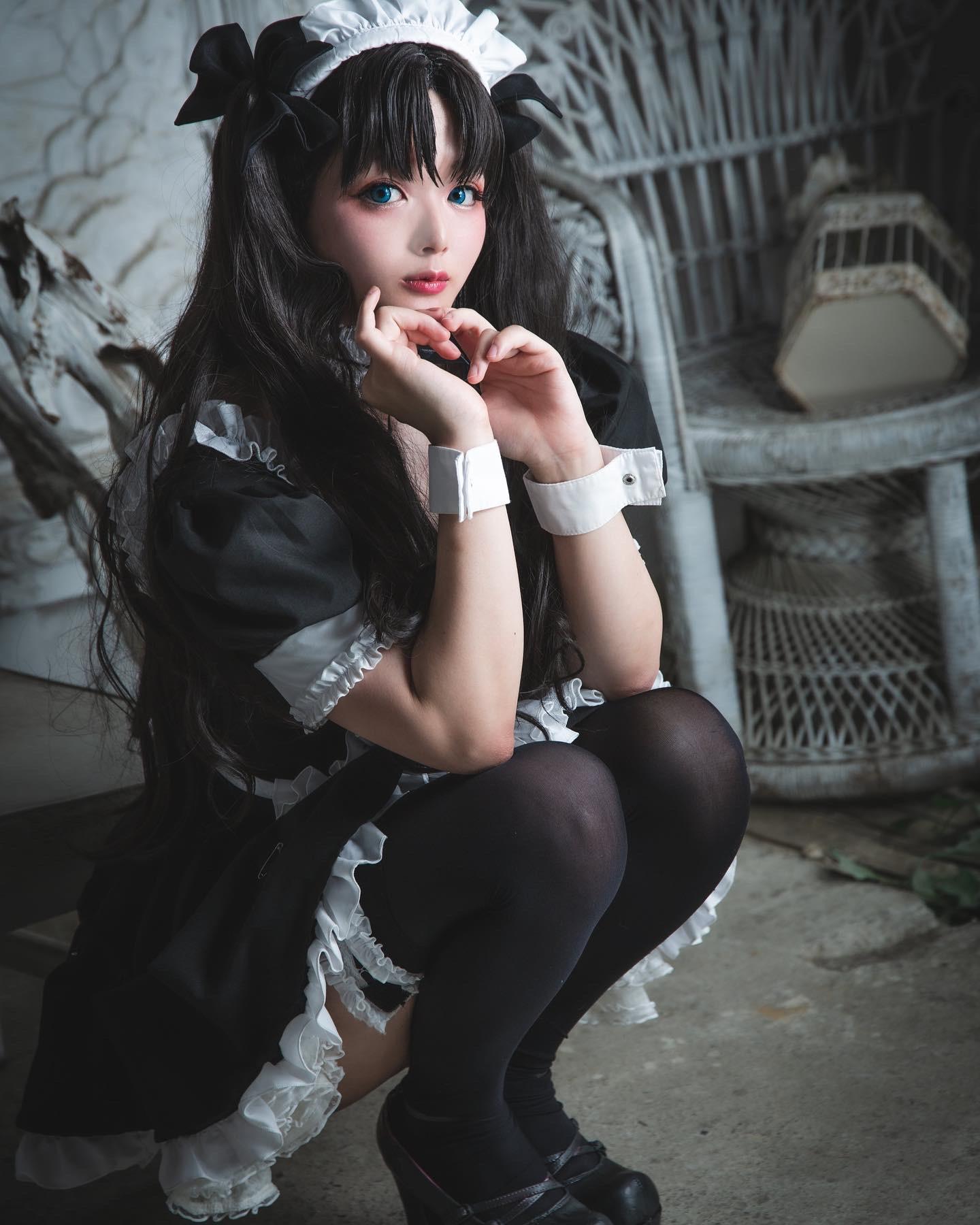 Rin maid : Fate/GO by kikka | Scrolller
