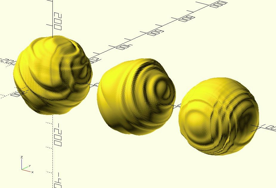 Ripple sphere - Worley Noise + Perlin Noise | Scrolller