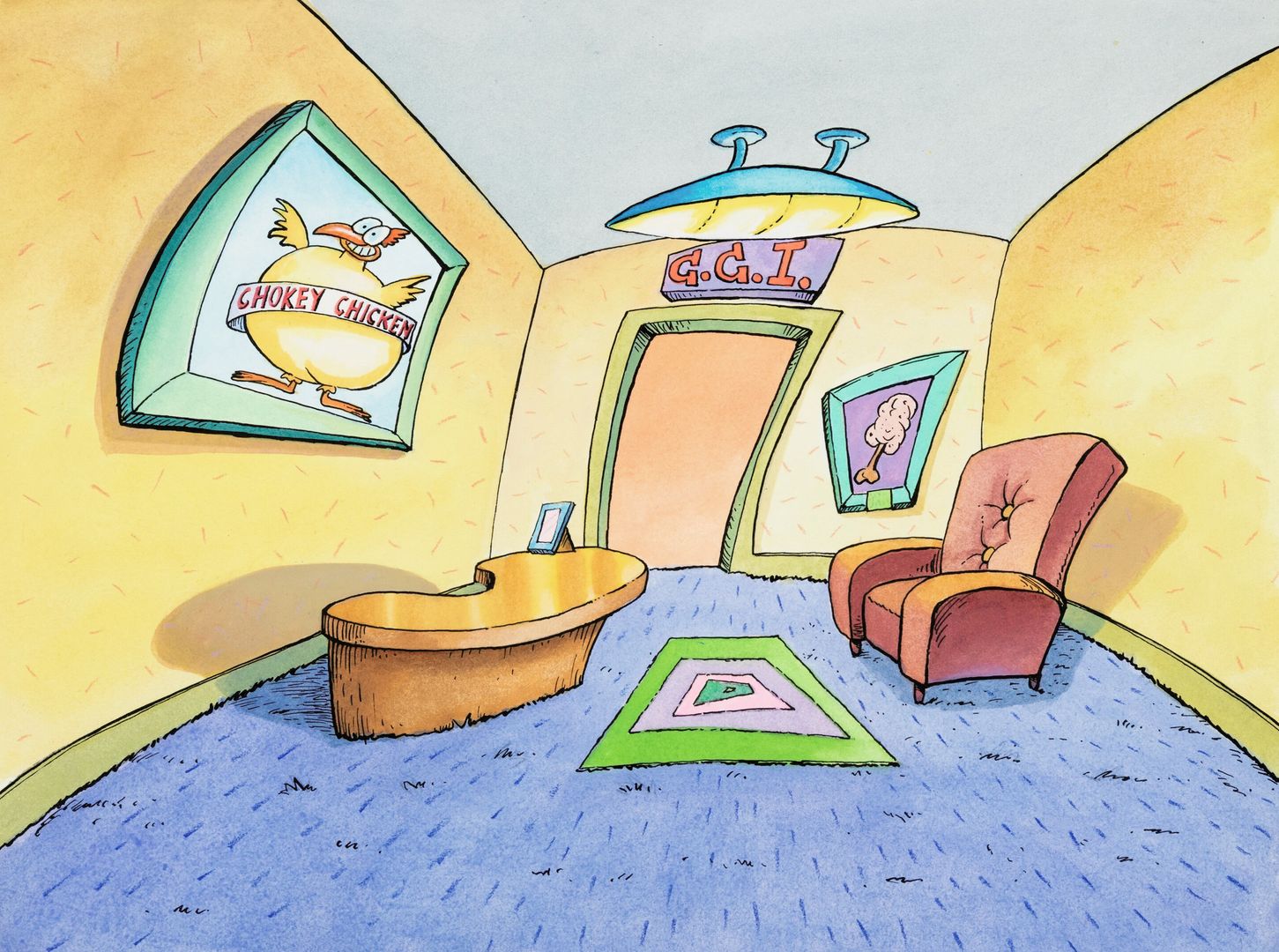 Rocko's Modern Life background (c. 1993-96) by Nick Jennings | Scrolller