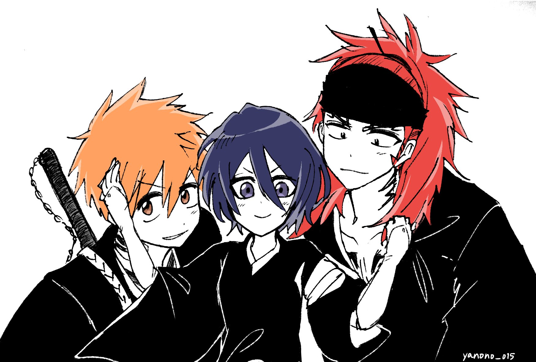 Rukia with 2 boys | Scrolller