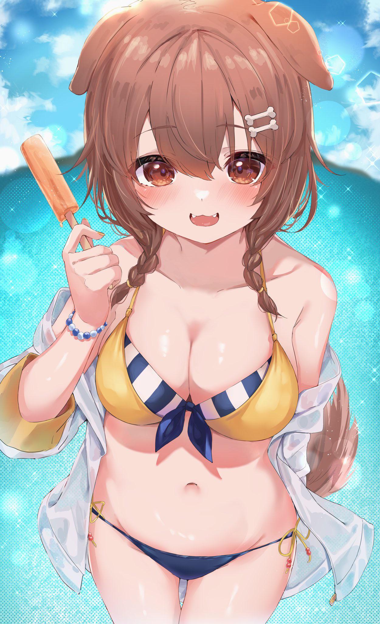 Súper cute doggo and her popsicle | Scrolller