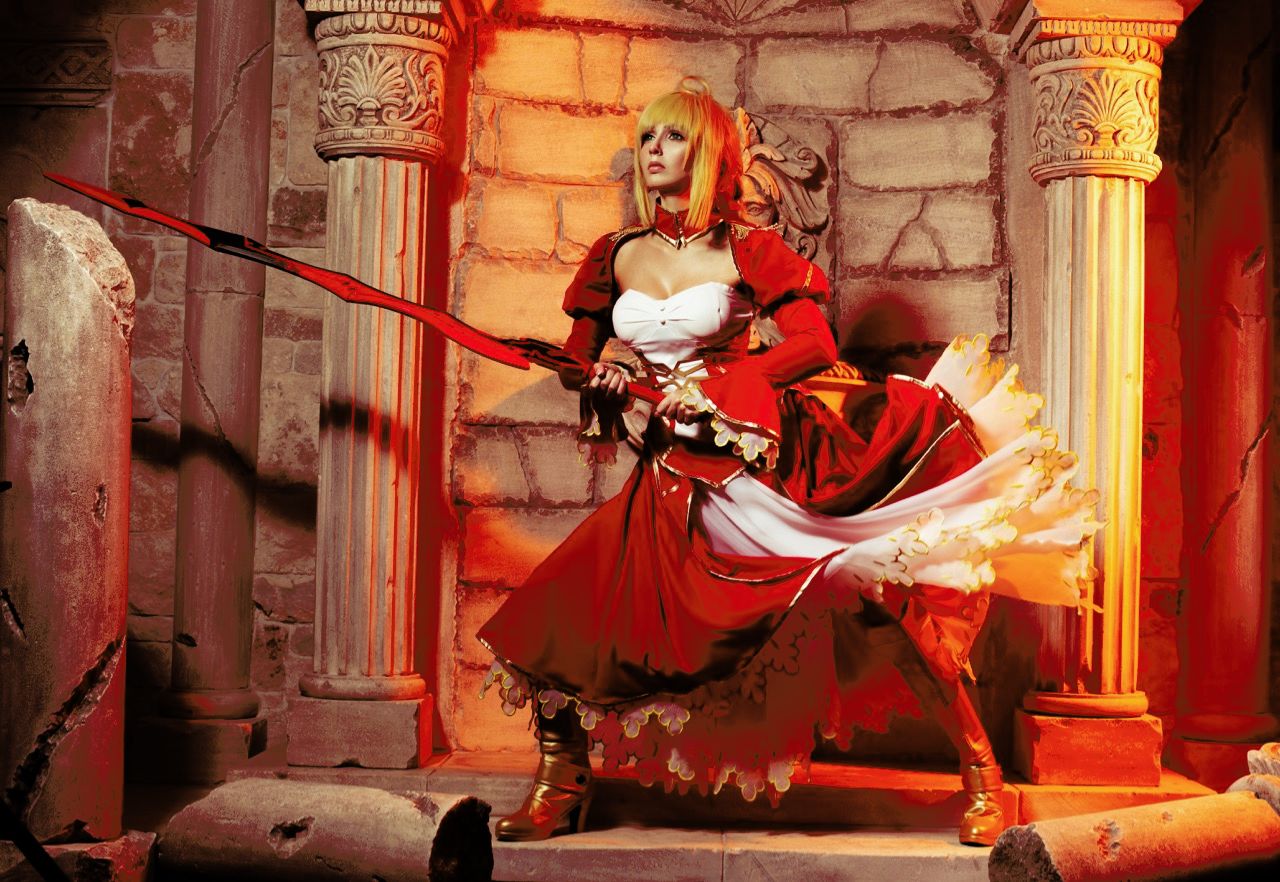 Saber Nero cosplay by BellatrixAiden | Scrolller