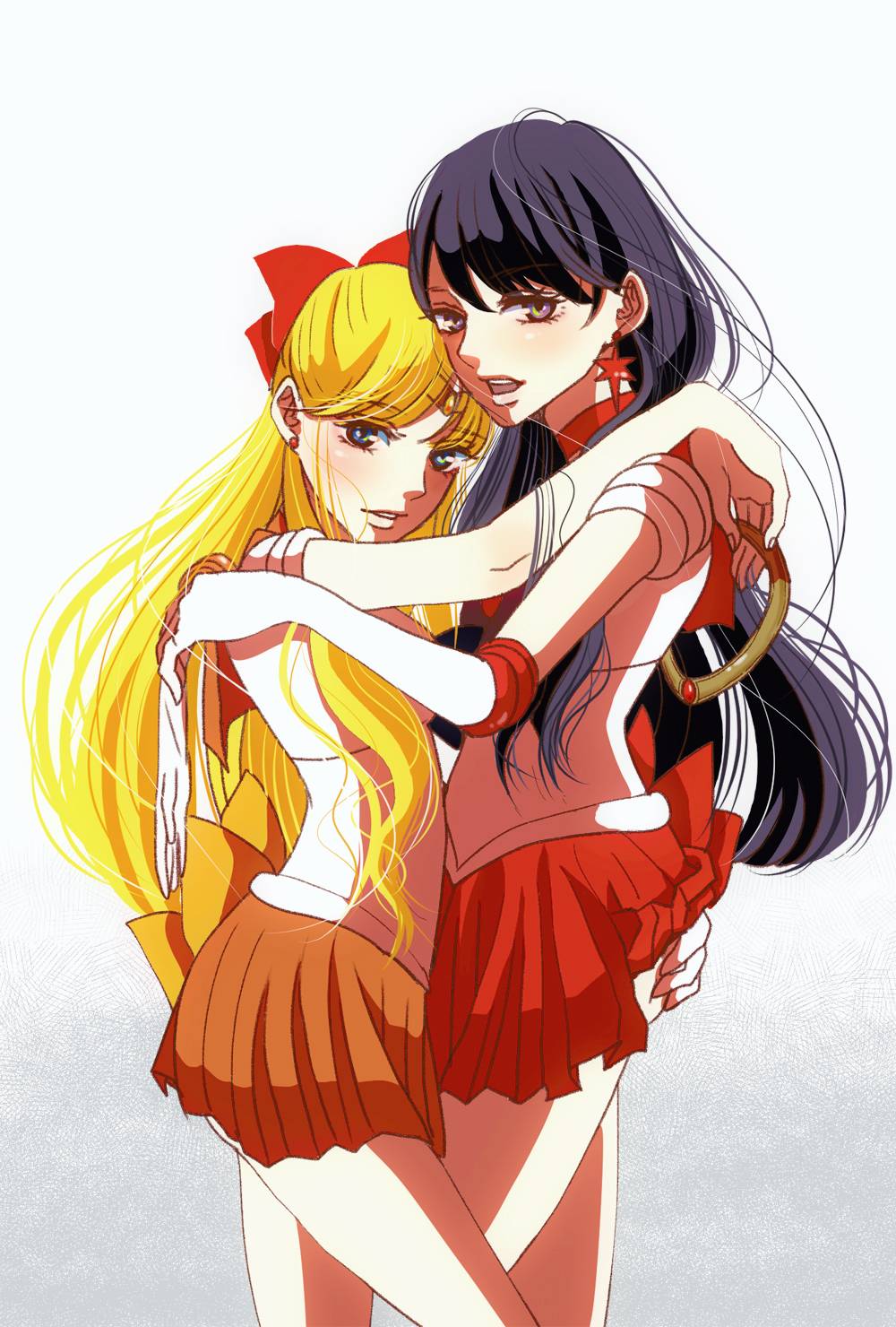 Sailor Mars and Sailor Venus by Gobo Gobo | Scrolller