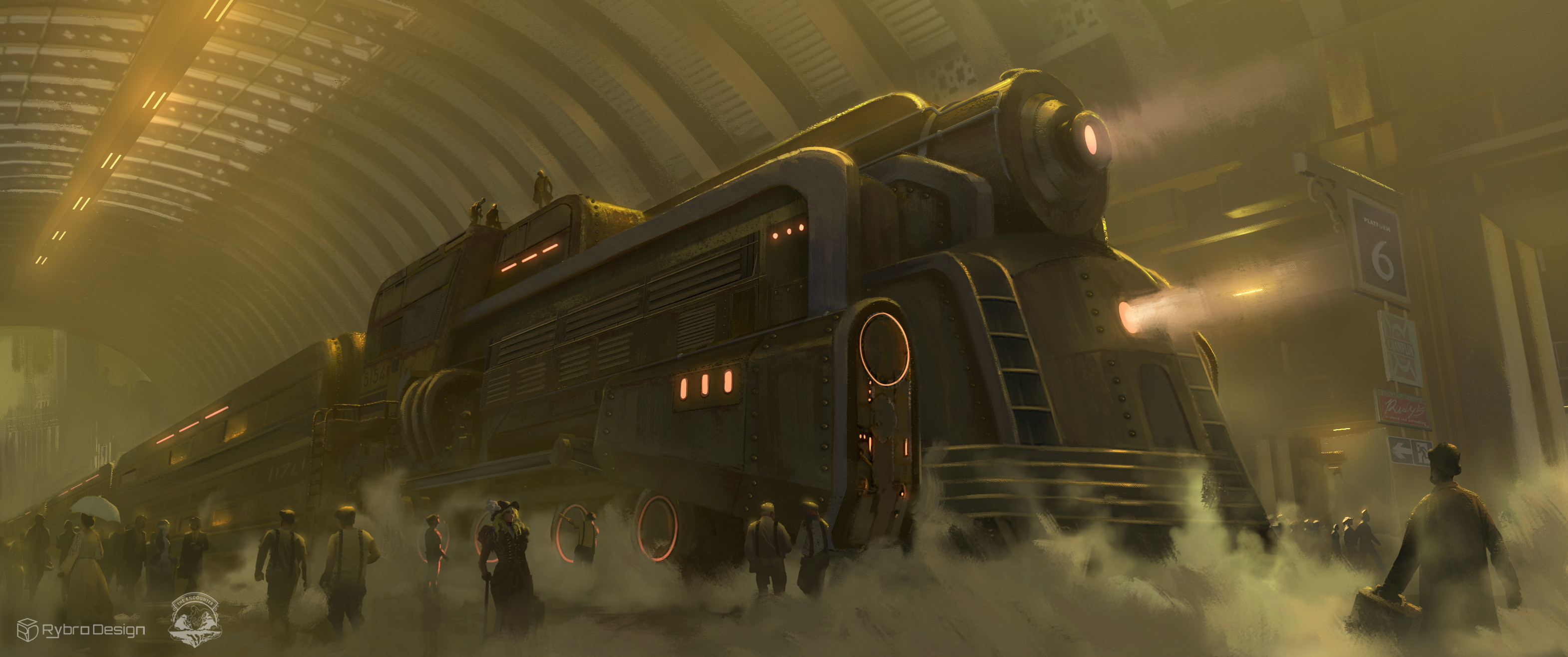 Salvation Train Station, by Ryan Brothers | Scrolller