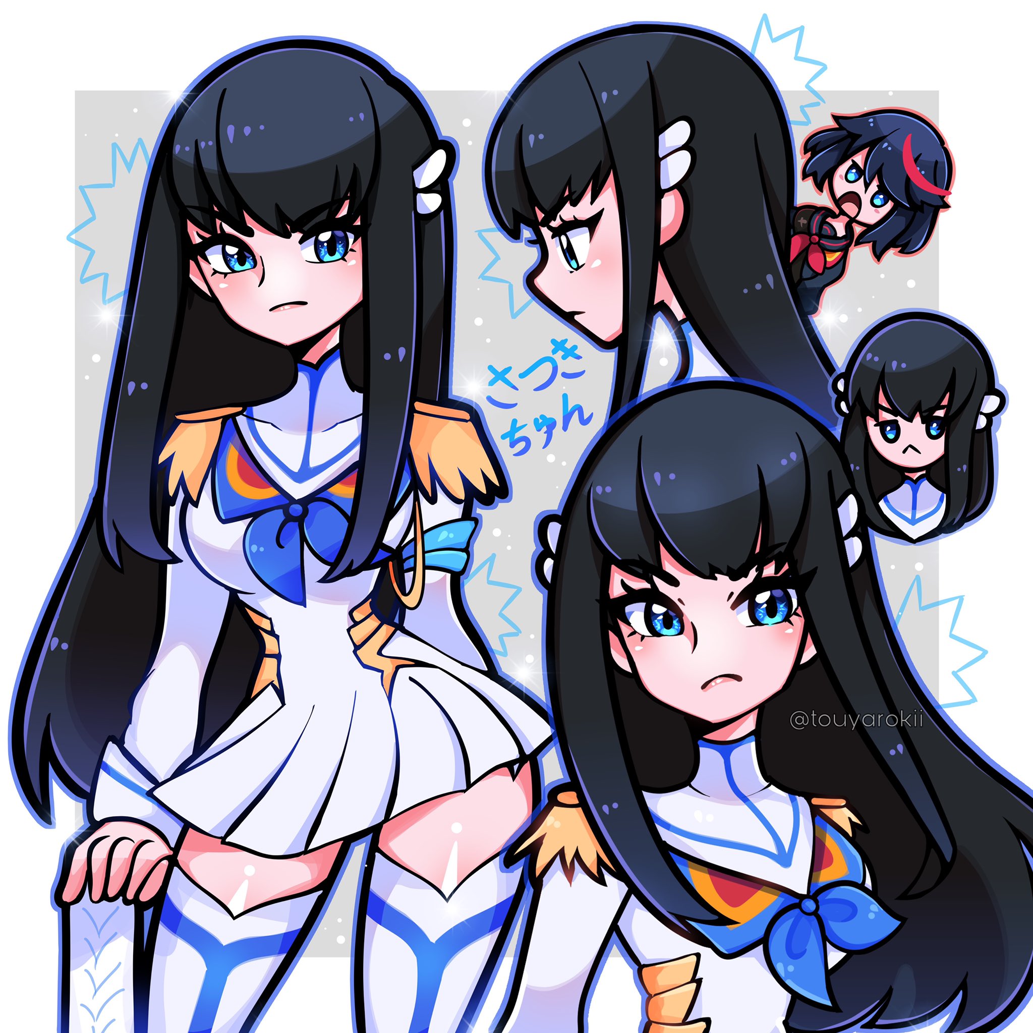 Satsuki Kiryuin fanart by Touyarokii | Scrolller