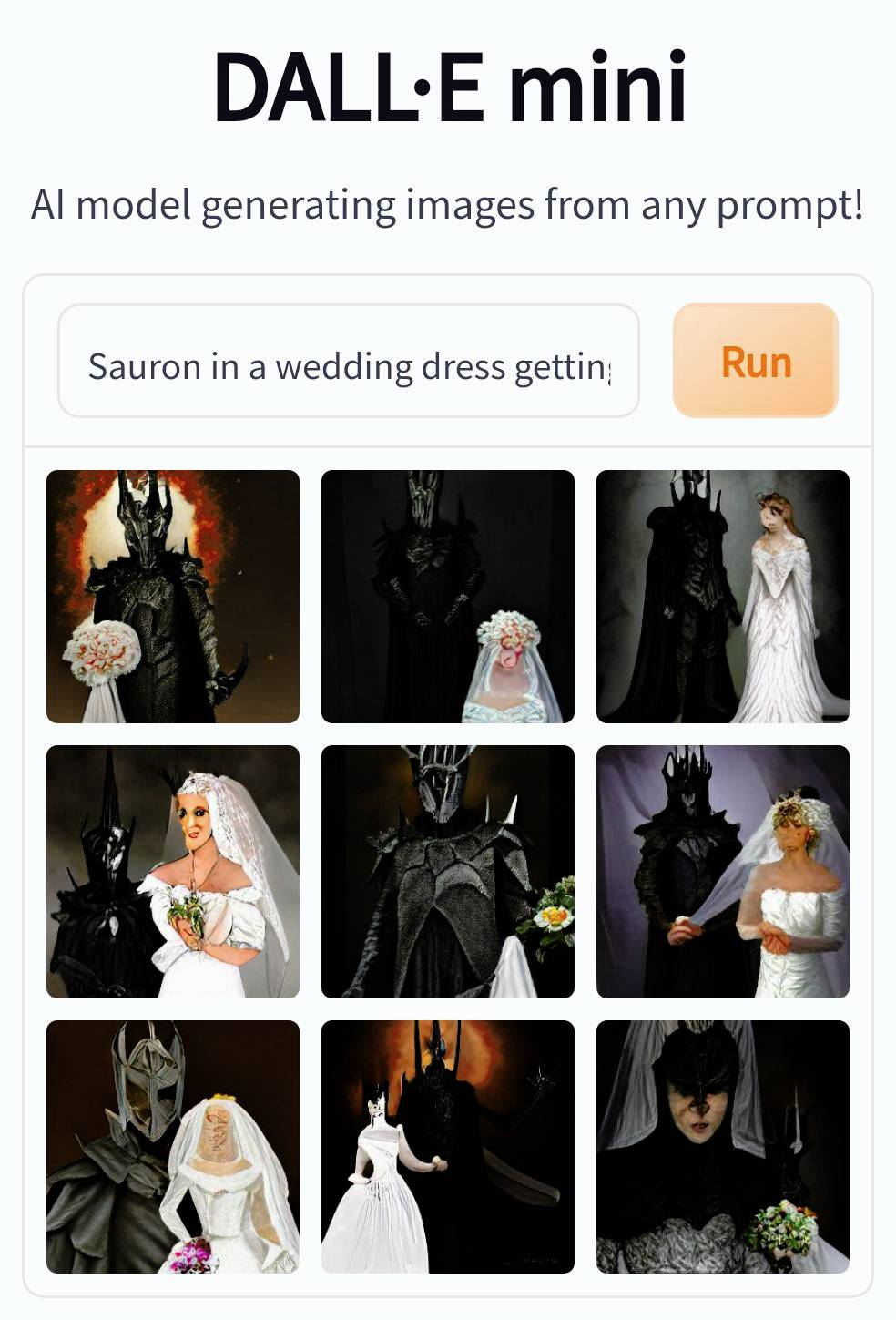 Sauron getting married! | Scrolller