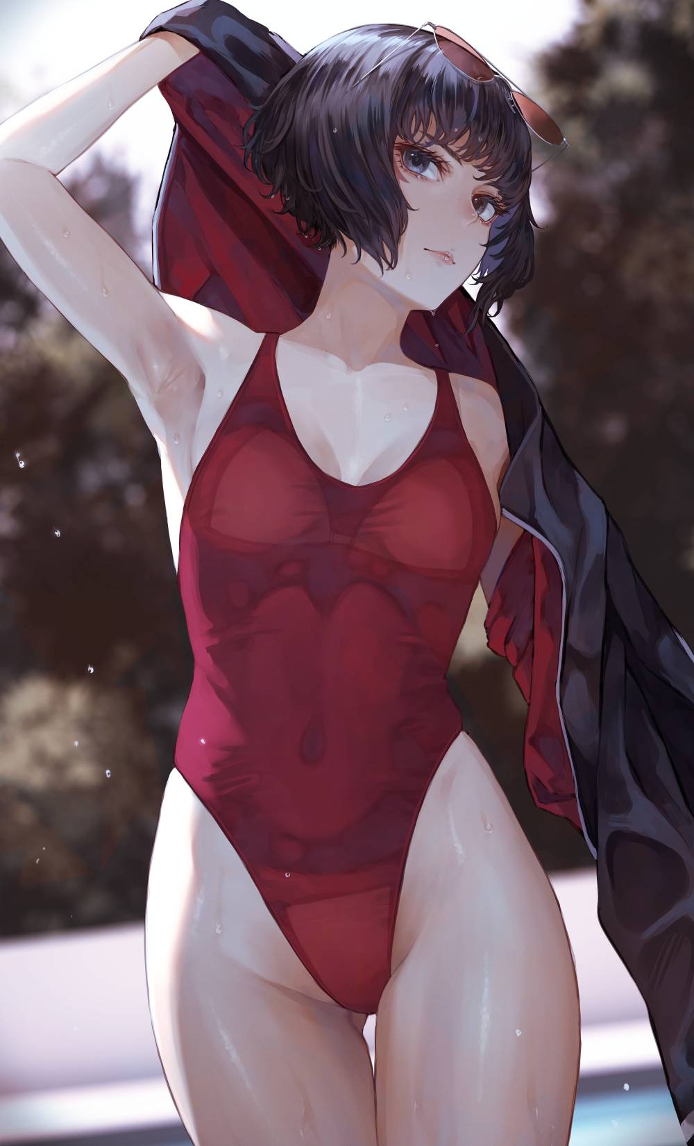 Scarlet Swimsuit Beauty (kaoming ) [Original] | Scrolller