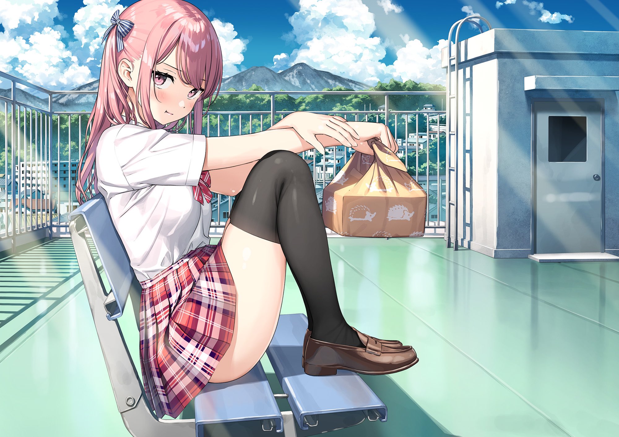School Rooftop [Original] by (kantoku) | Scrolller
