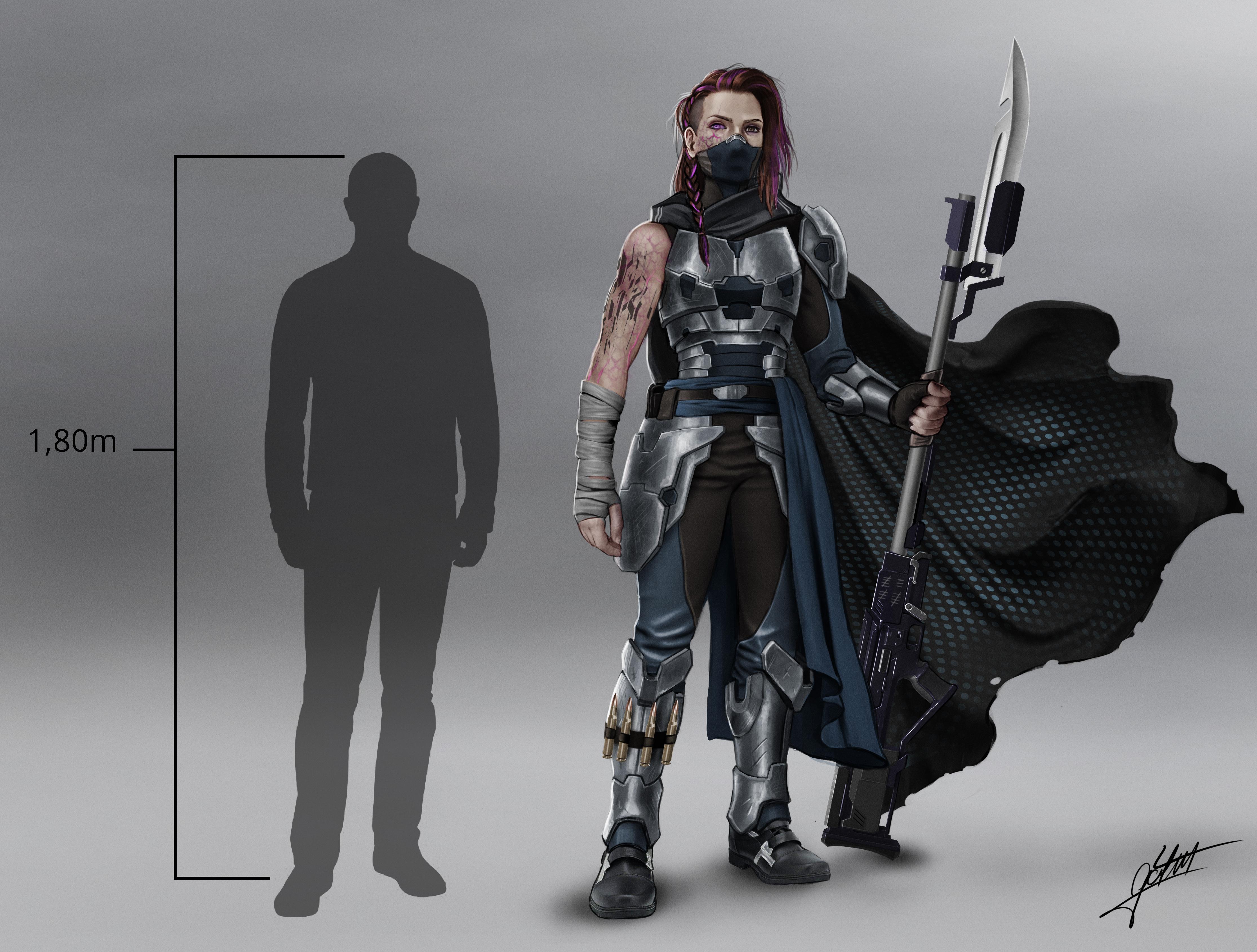 Sci-Fantasy Character Commission by Gabriel Vitoria! | Scrolller