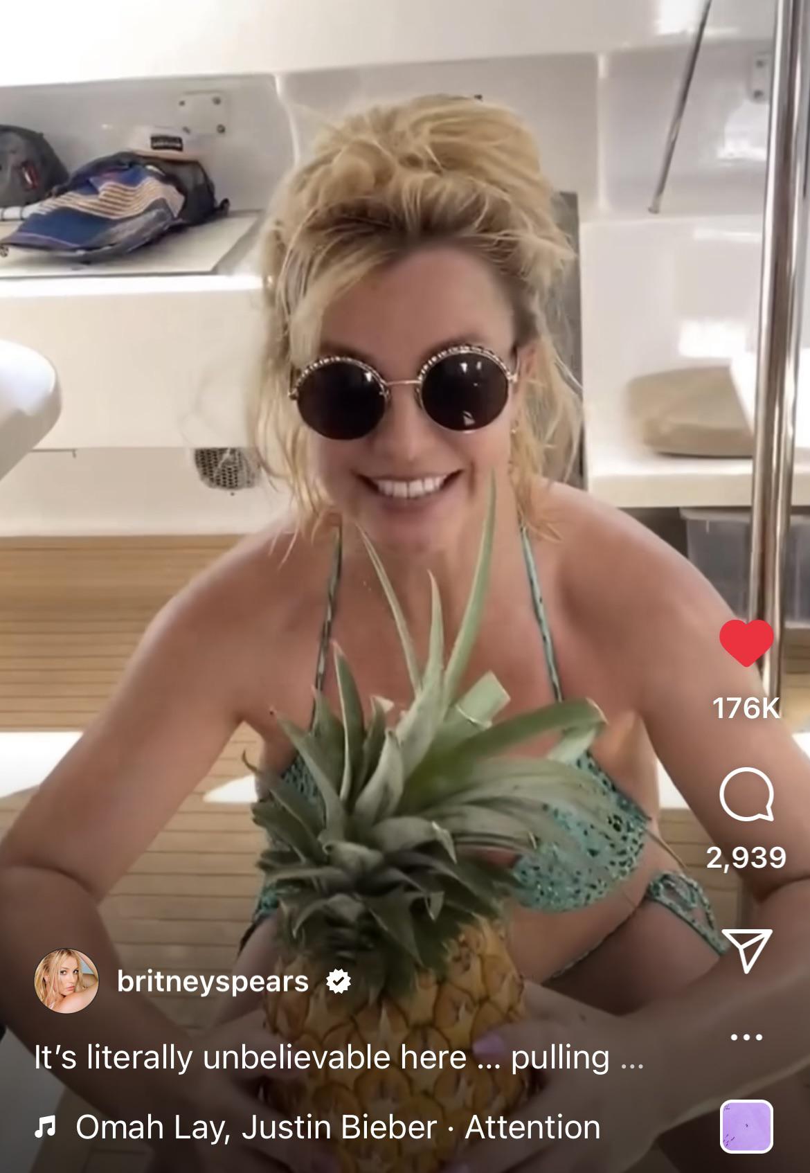 screenshot from IG post on 9/18/22, she looks so cute!! | Scrolller