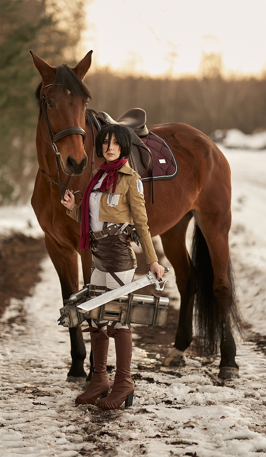 [self] Mikasa Ackerman by NatsumiPon | Scrolller