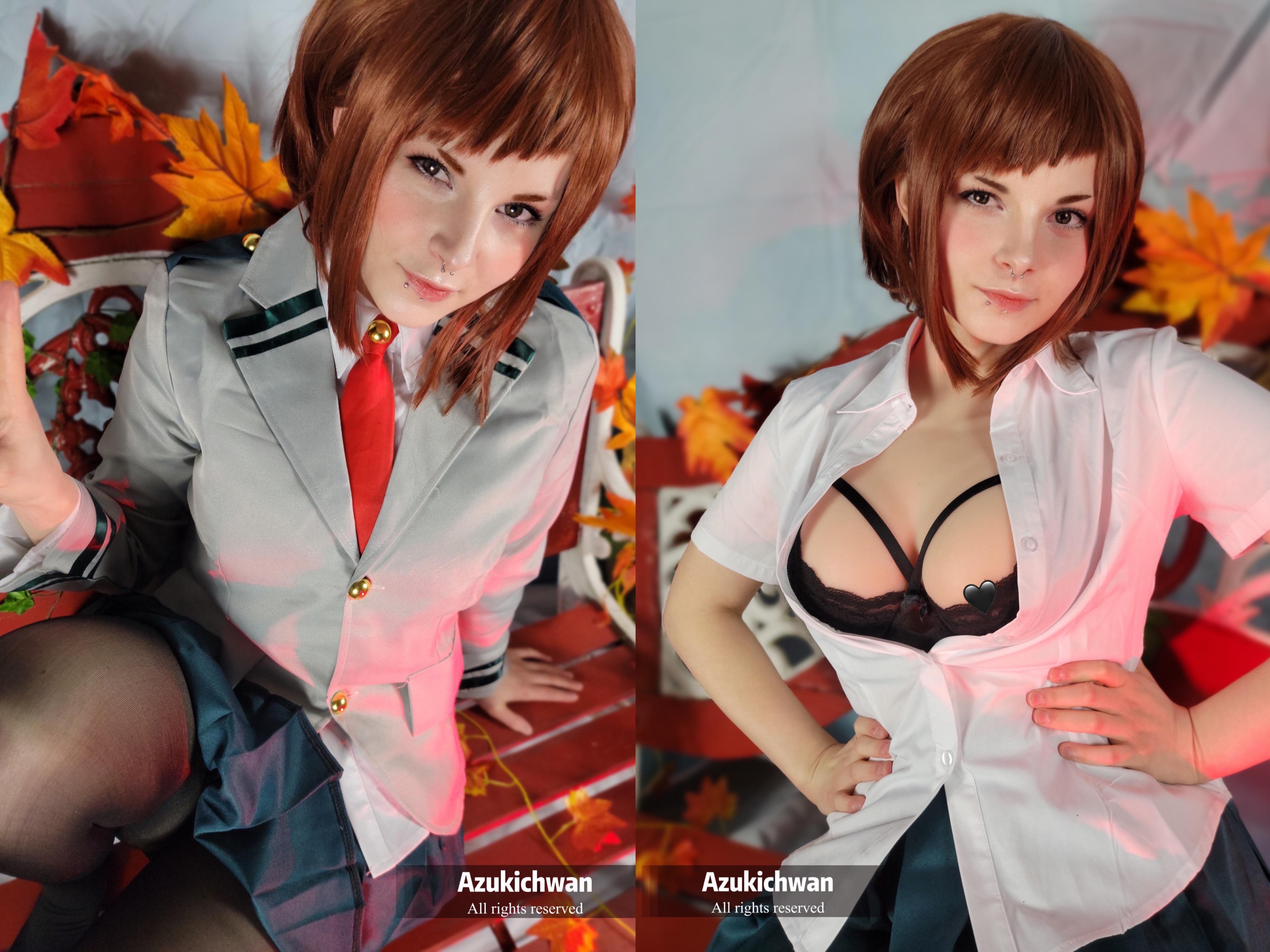 [self] Ochako Uraraka Cosplay By Azukichwan | Scrolller