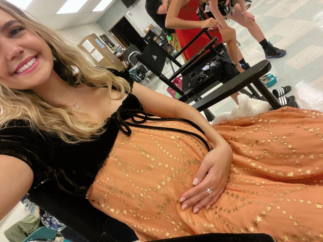 Selfie with the bump. | Scrolller