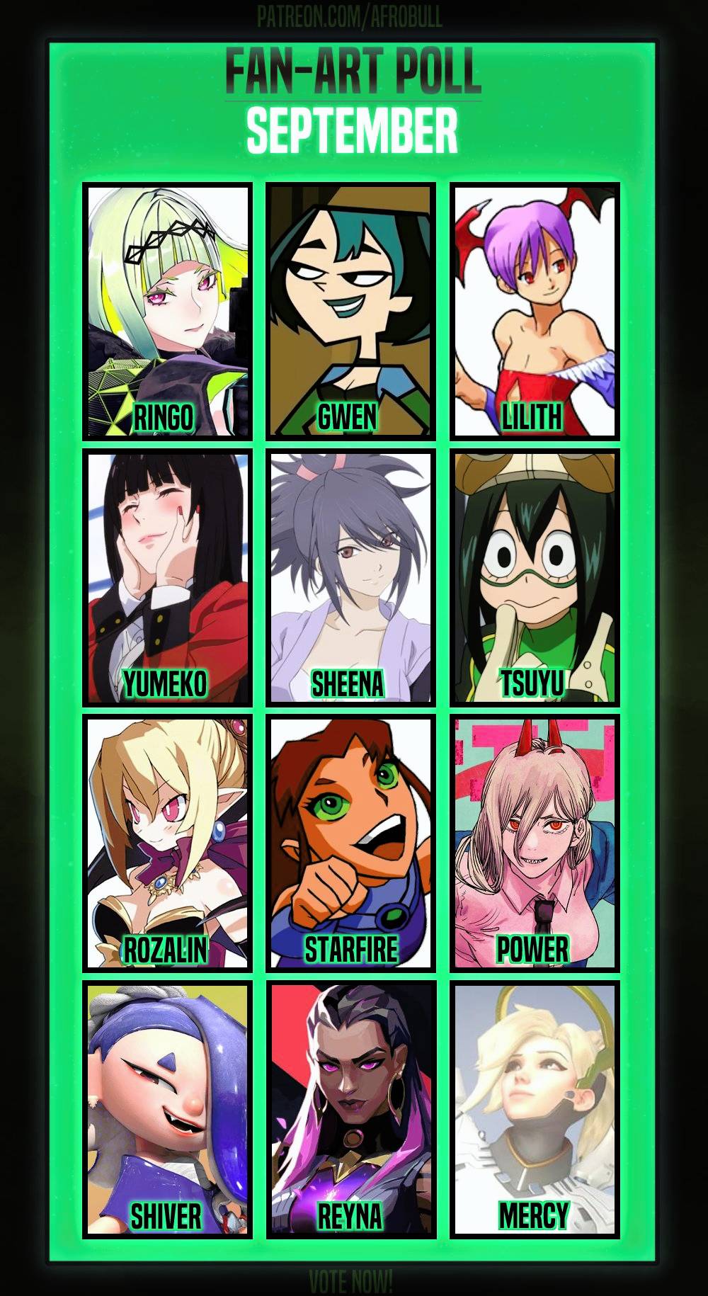 SEPTEMBER POLL IS LIVE! Who's your pick? 👀 | Scrolller