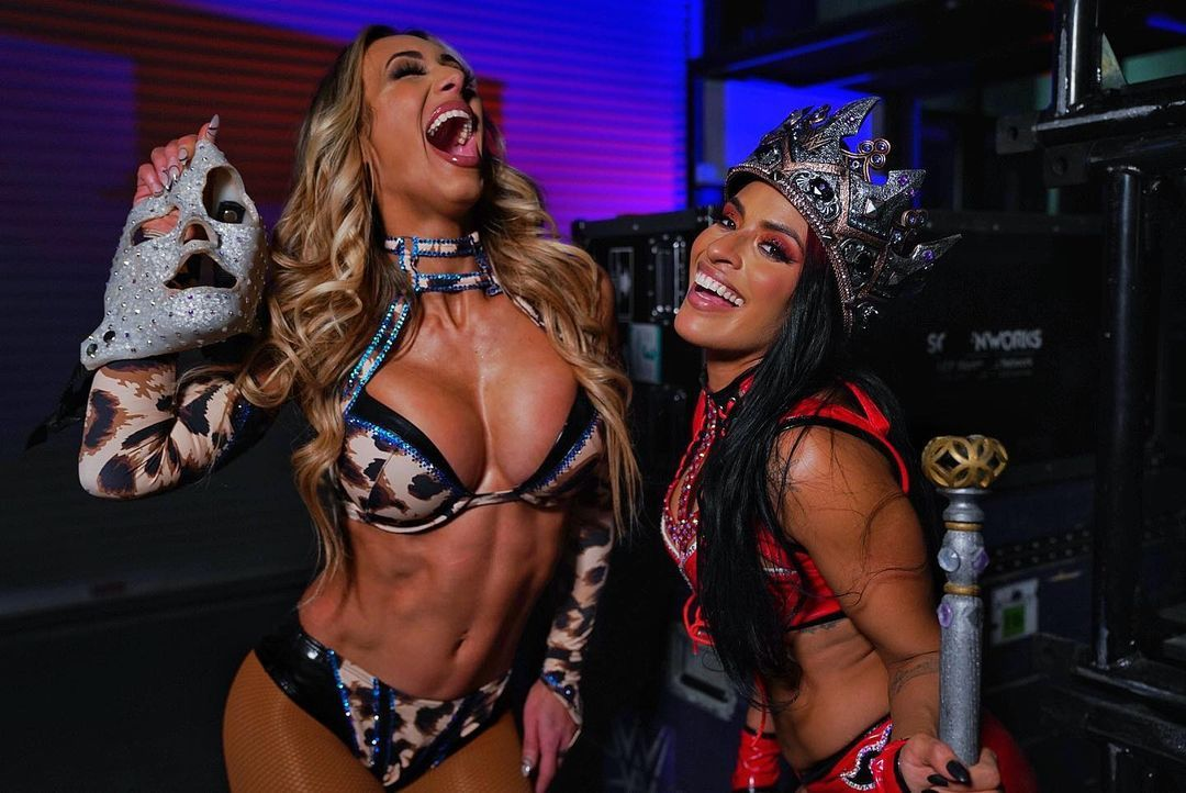 Sexy Carmella and Queen Zelina 🥵 | Scrolller