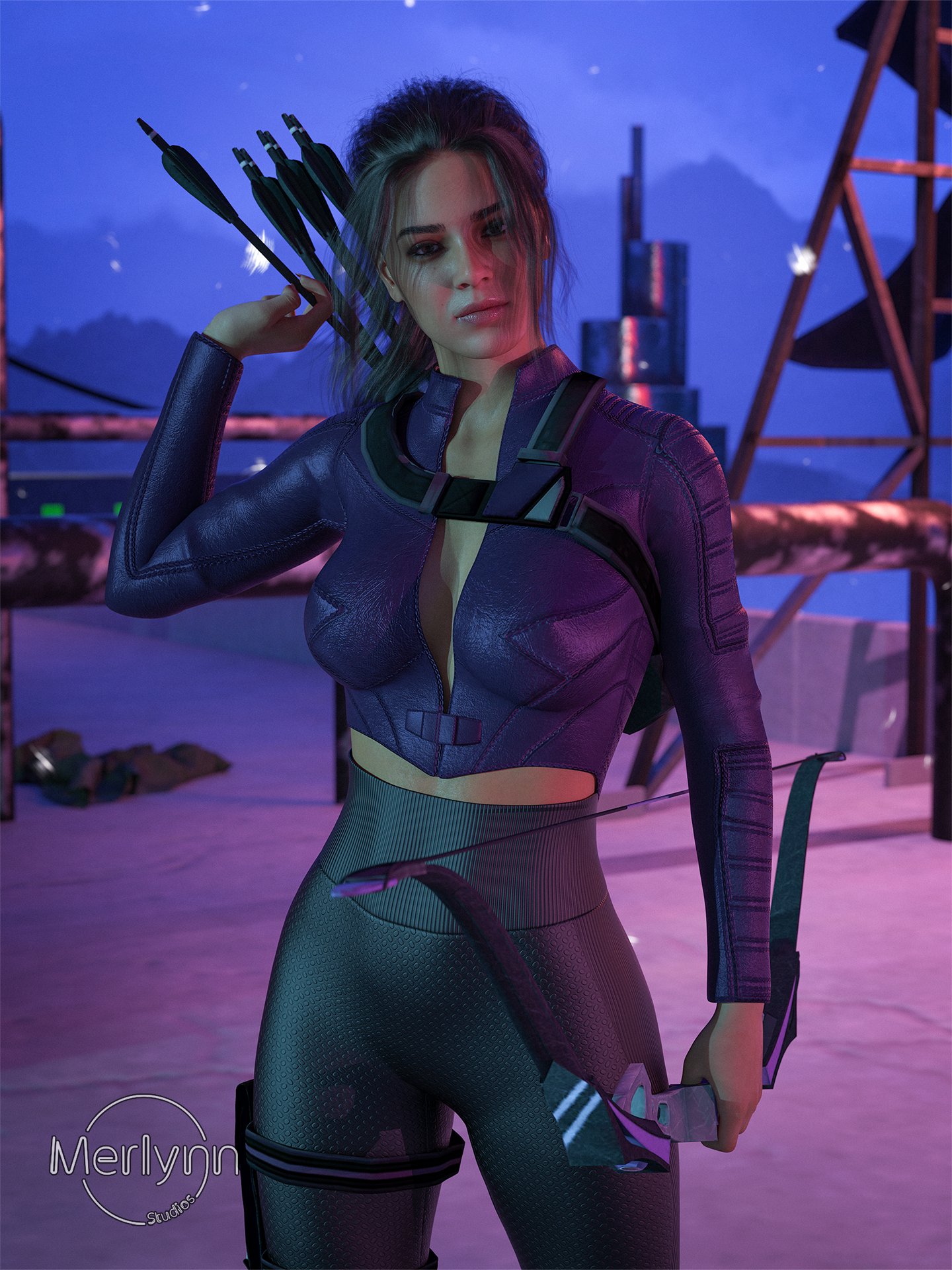 Sexy Kate Bishop (MerlynnStudios) [Marvel] | Scrolller