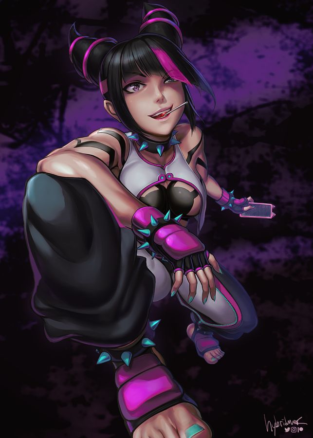 SF6 Juri art, by /u/hybridmink | Scrolller