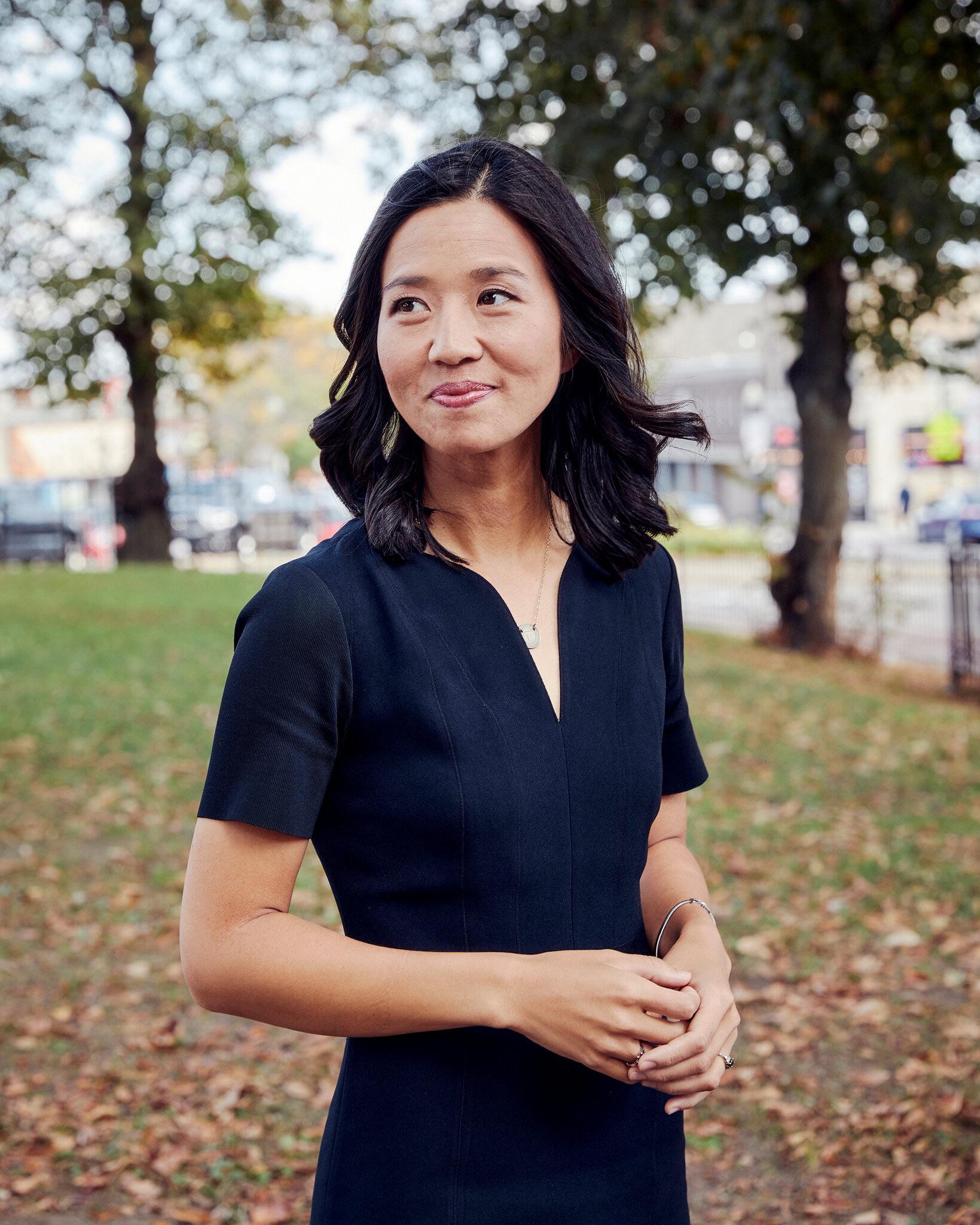 Shameless plug for the Mayor of Boston Michelle Wu | Scrolller