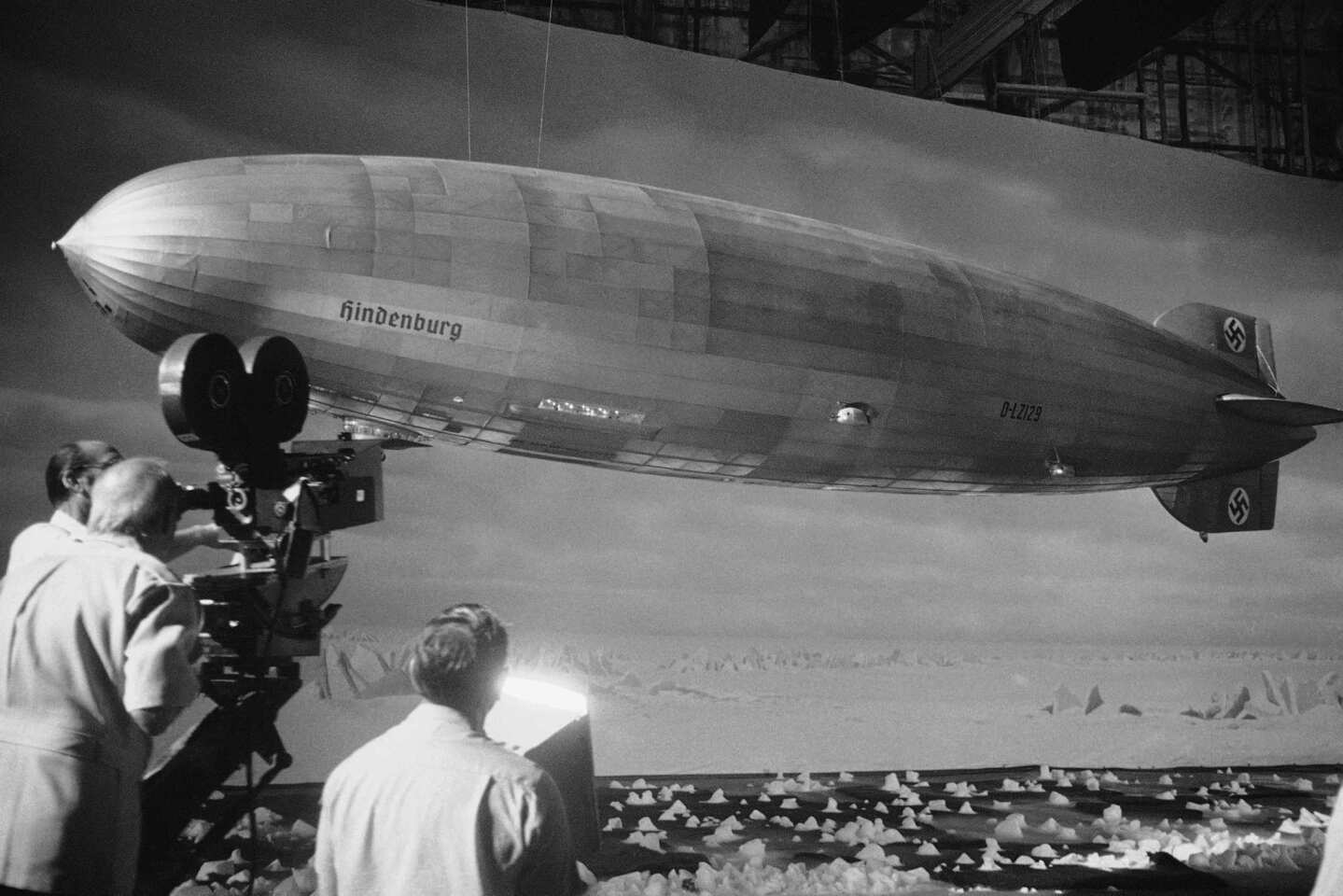 Shooting the miniature used in the 1975 film The Hindenburg | Scrolller