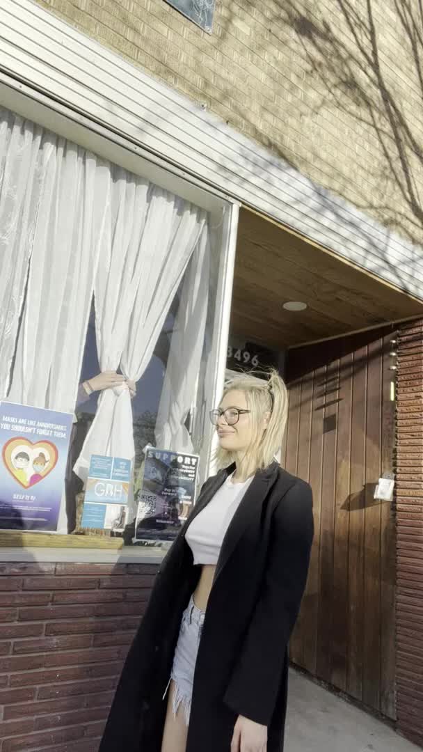 Showing my tits in the streets :D | Scrolller