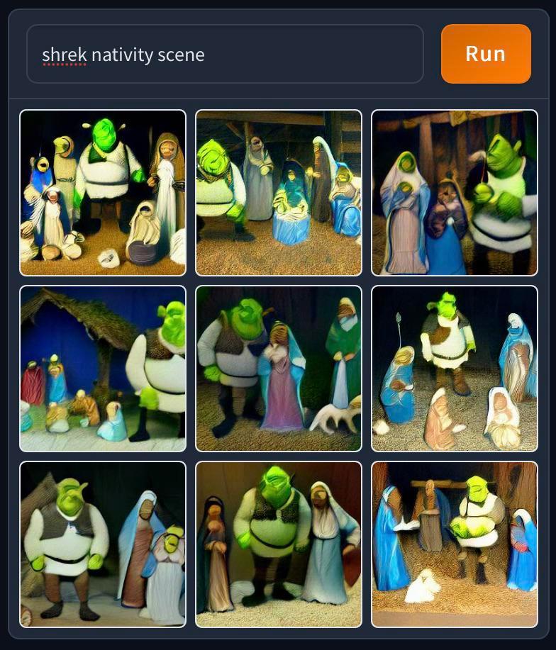 shrek nativity scene | Scrolller