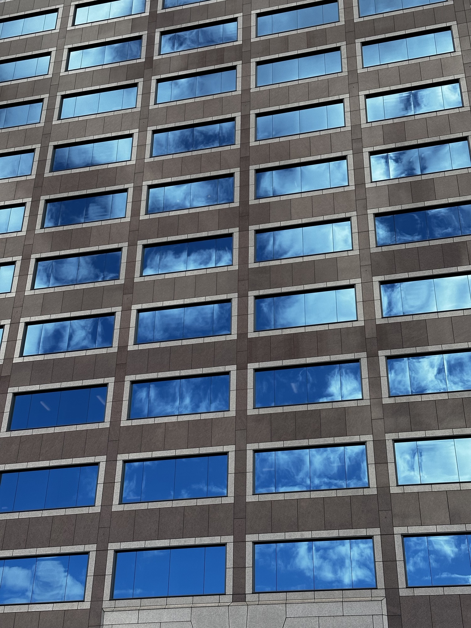 Sky reflected in windows | Scrolller