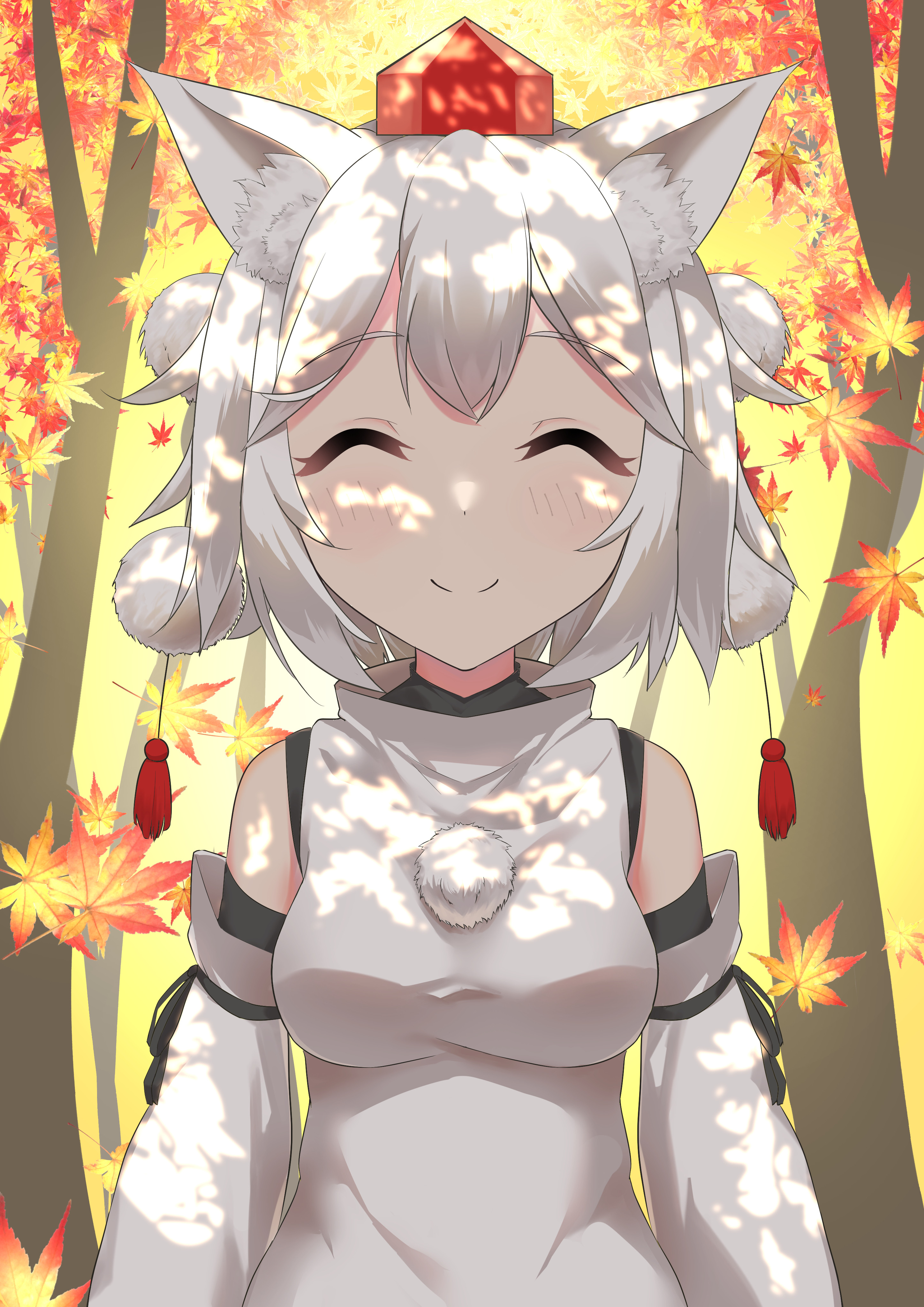 Smiling Awoo [Touhou] | Scrolller