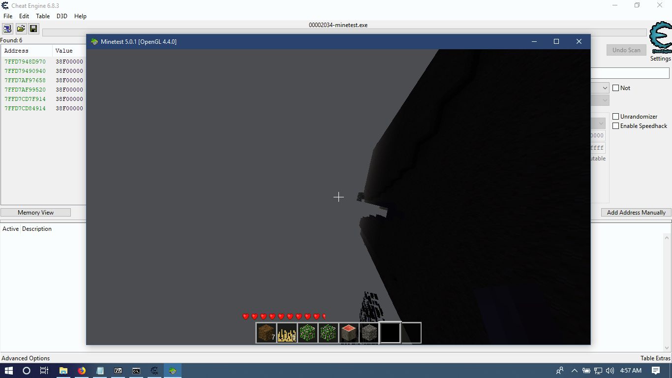 So I was messing with this game using Cheat Engine, then this happened | Scrolller
