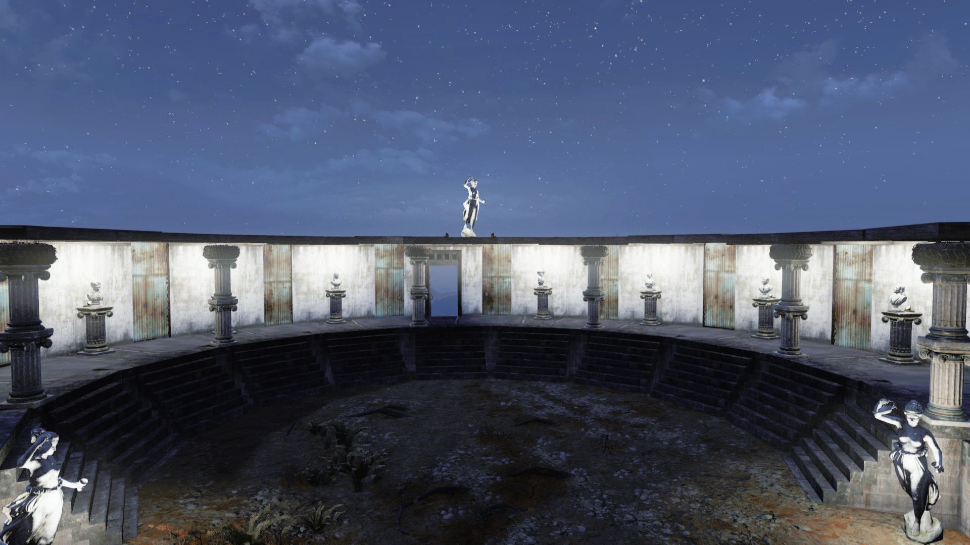 So there's ancient Greek ruins in the wasteland now, how 'bout that. | Scrolller