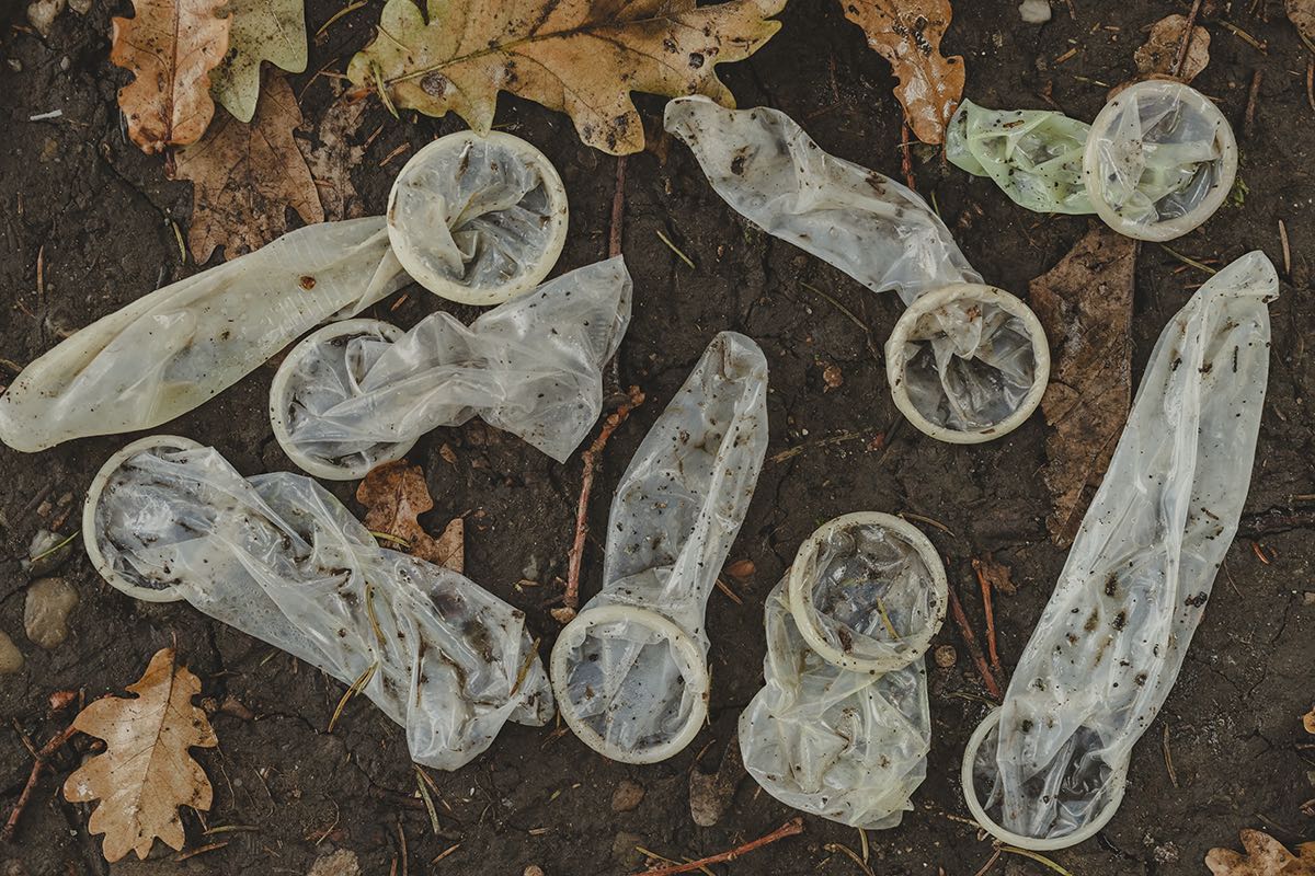 Some condoms from a local hooker spot | Scrolller