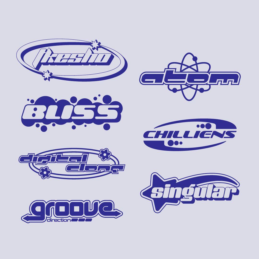 Some of my logotype work👾 | Scrolller