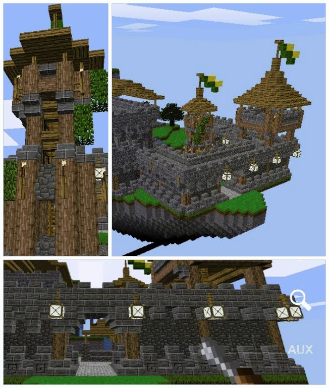 Some WIP shots of my sky castle | Scrolller