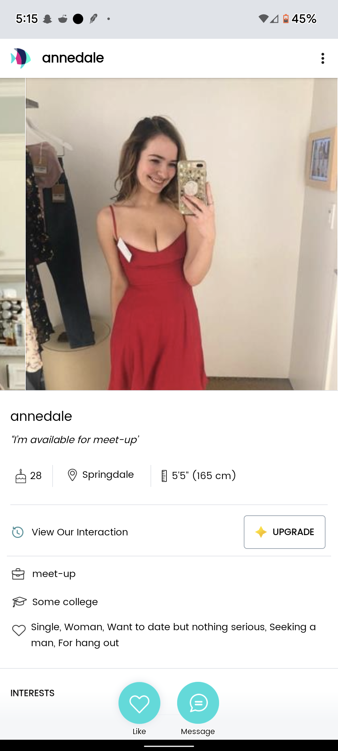 Someone's using her pic to catfish | Scrolller