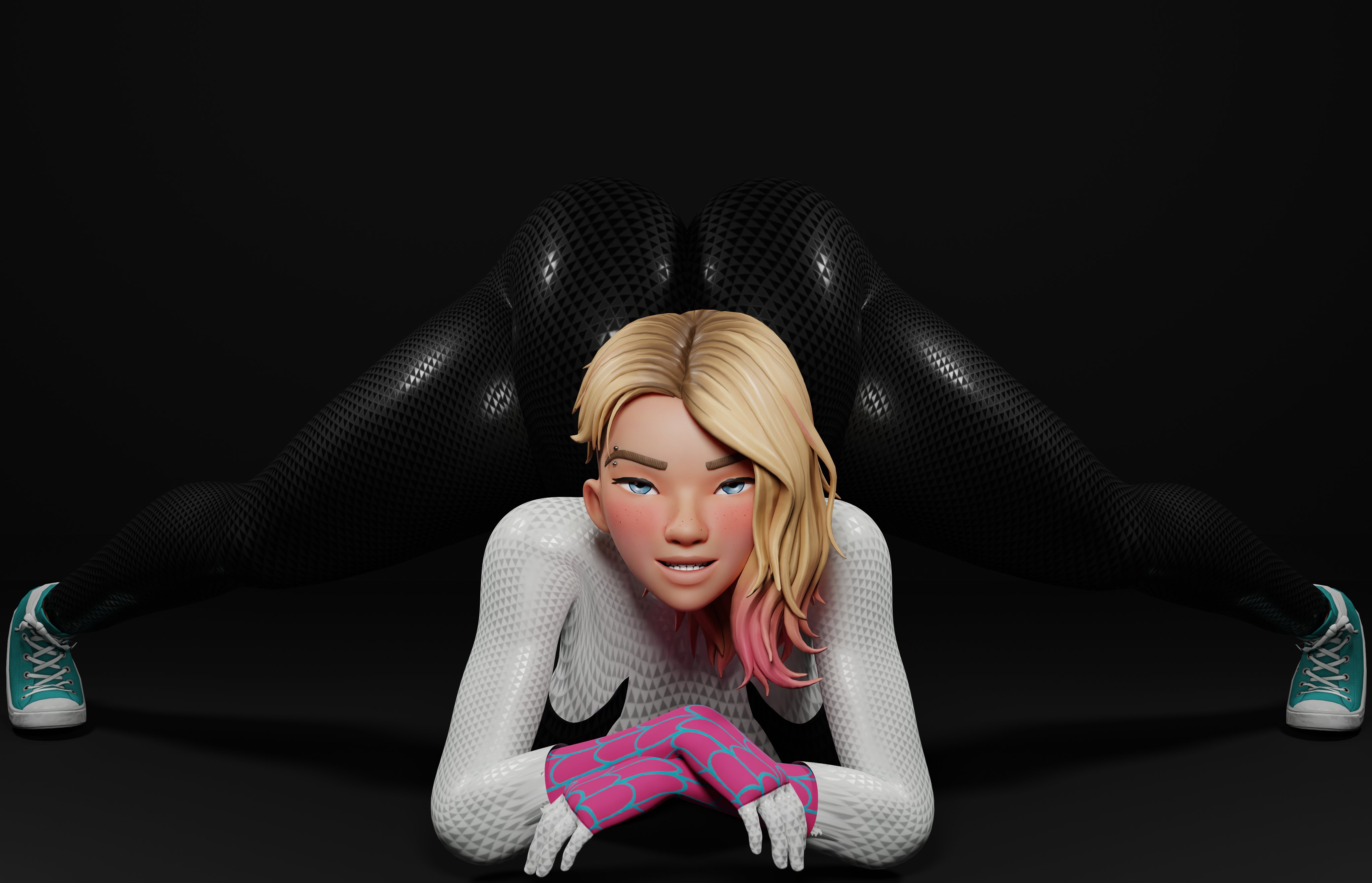 Spider Gwens Jack O Pose Seraph Marvel Scrolller