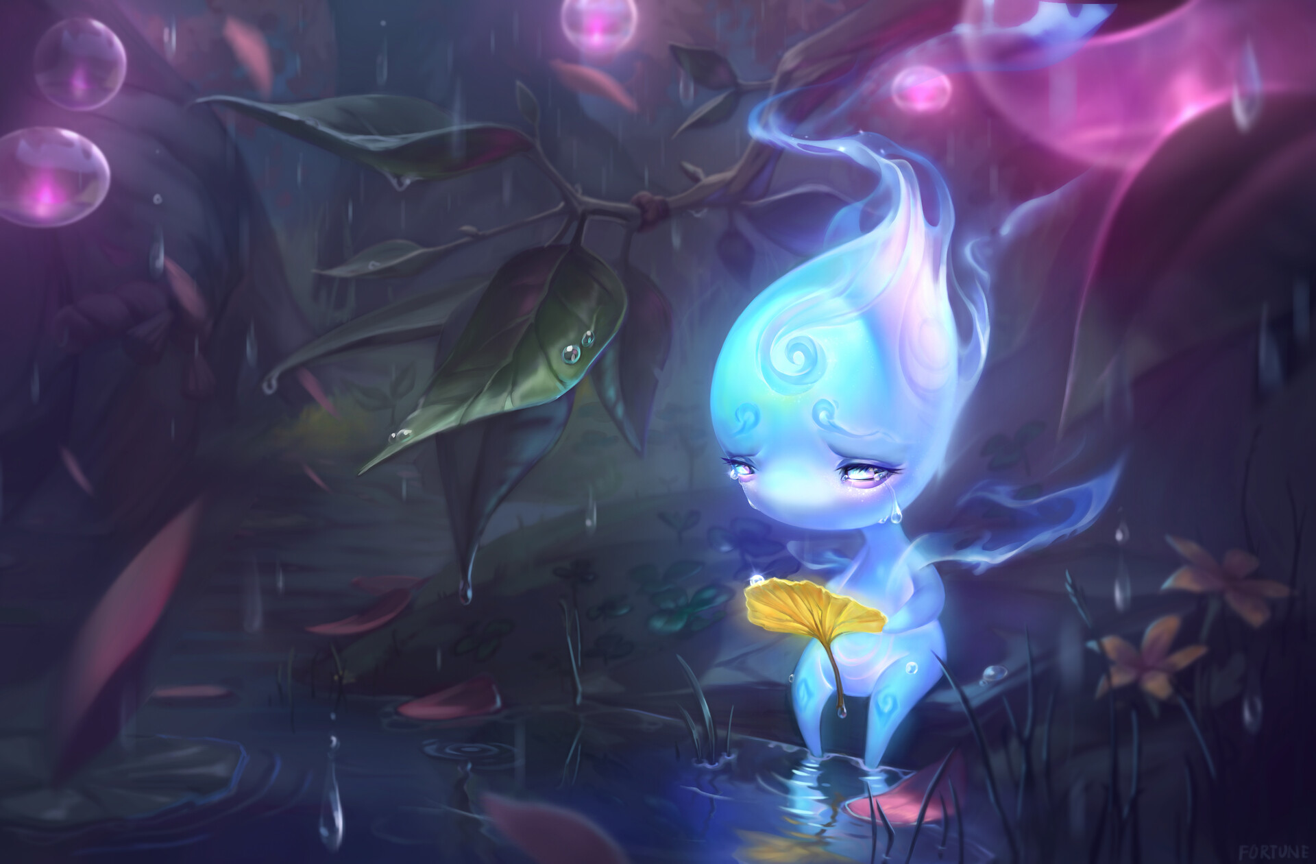 Spirit Wisp by Fortune K | Scrolller