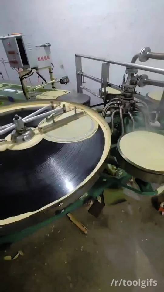 Spring roll wrapper machine | Scrolller