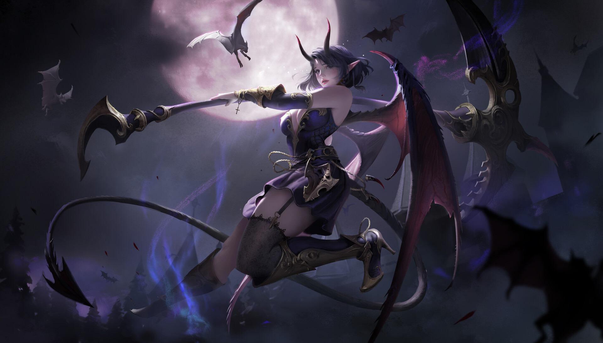 Succubus by Wang Xiao | Scrolller