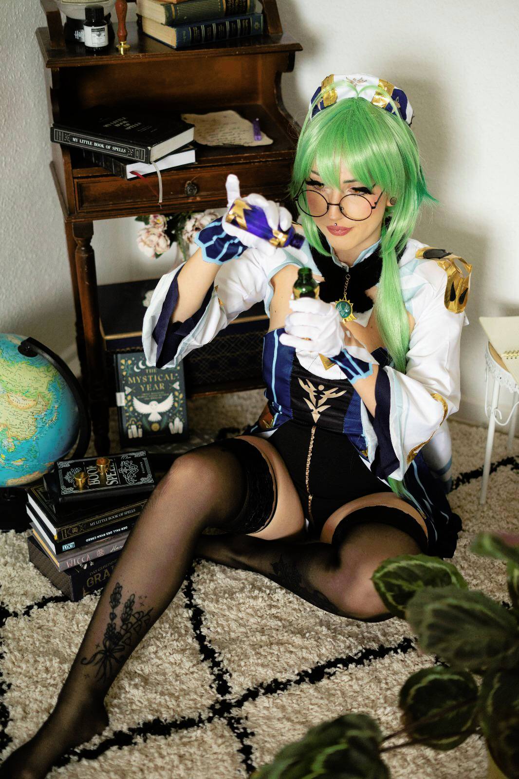 Sucrose from genshin impact 💚 | Scrolller