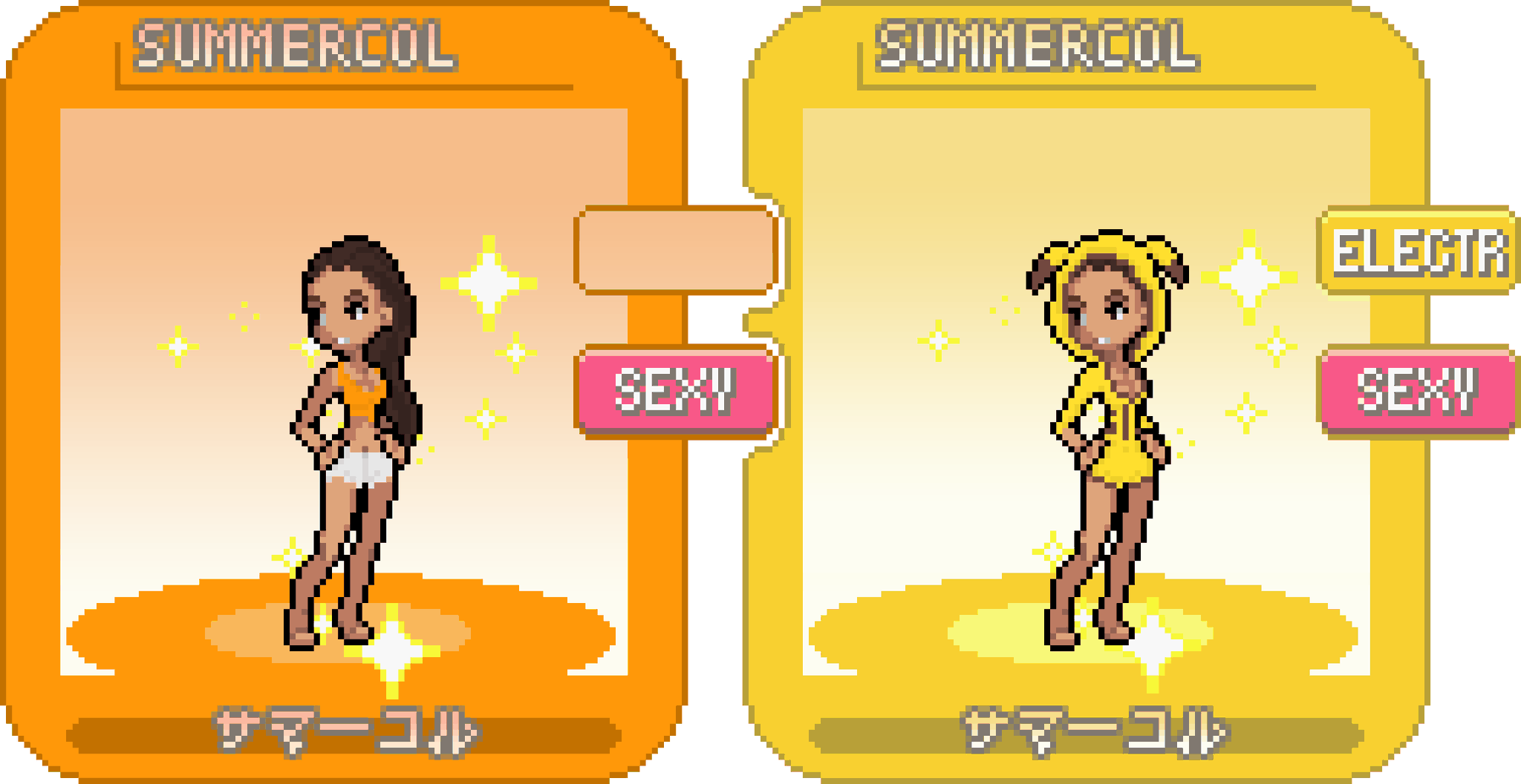 Summer Col trainer Pokémon 8-BIT | Scrolller