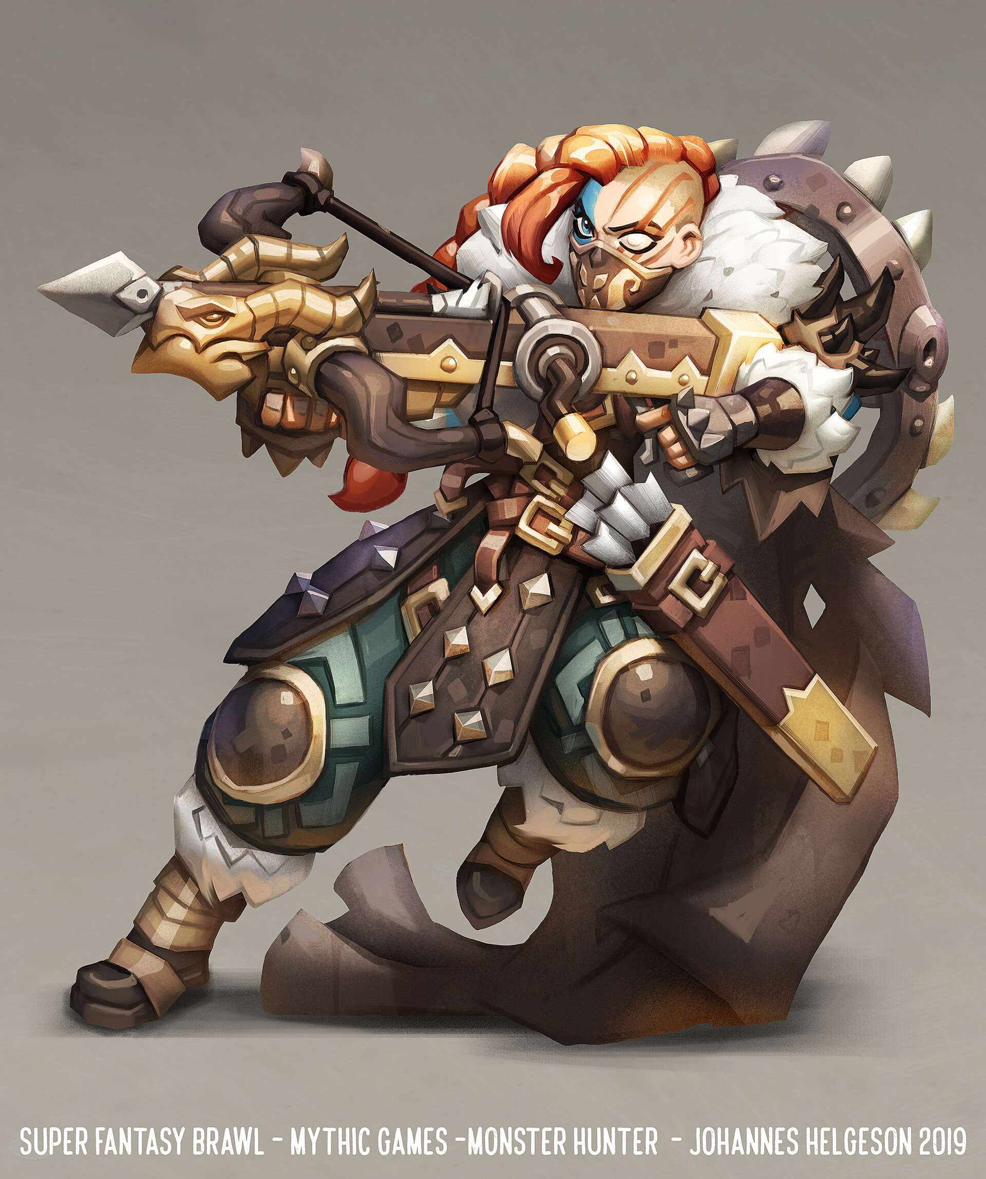 Super Fantasy Brawl - Monster Hunter by Johannes Helgeson | Scrolller