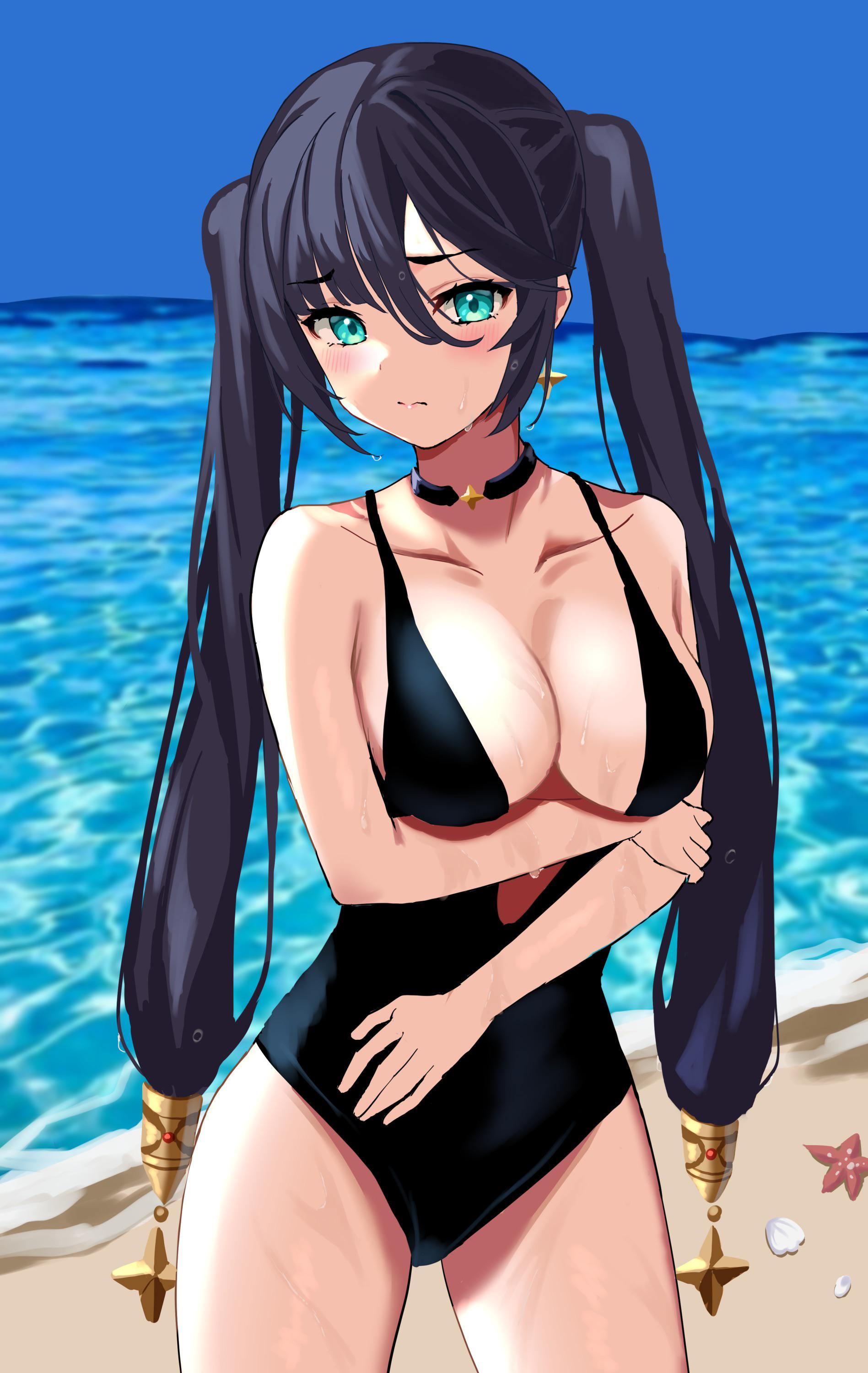 Swimsuit Mona (Genshin Impact) | Scrolller